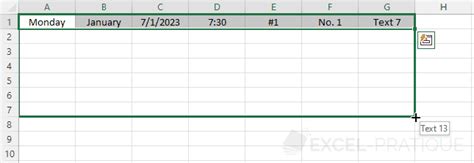 Excel Training Autofill