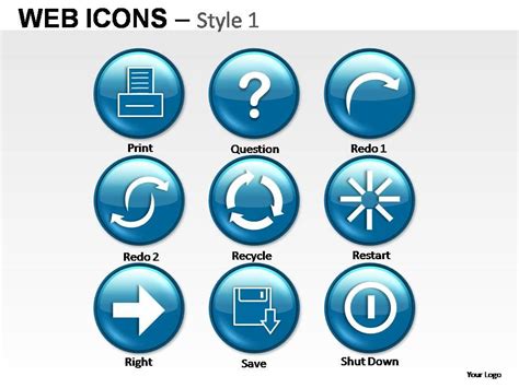 Web Icons Style 1 Powerpoint Presentation Slides Powerpoint Presentation Designs Slide Ppt