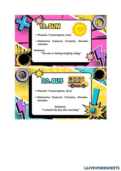 Phonetics Sounds Free Interactive Worksheets 8079678