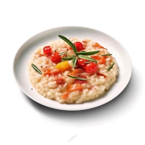 Premium Ai Image Delisious Risotto Realistic Food Photography
