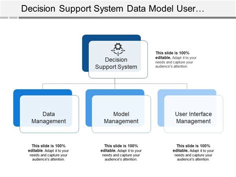 Decision Support System Data Model User Interface Management