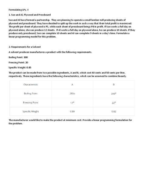 formulating lps pdf lease linear programming
