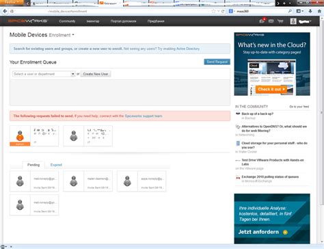 Enrolling Issue Spiceworks Support Spiceworks Community