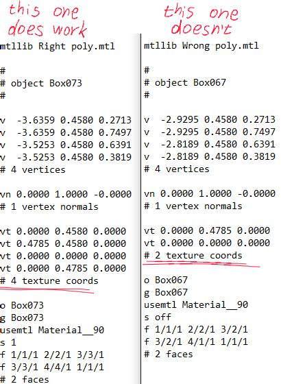 SOLVED Weird Shading After Exporting In Obj Polycount