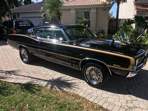 1968 Ford Torino Gt Coupe Black Gt For Sale
