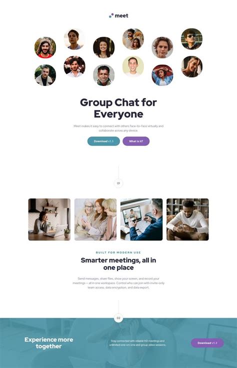 Frontend Mentor Meet Landing Page With Css Flex And Grid Coding