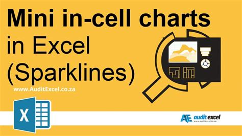 sparklines mini charts within a single excel cell trend analysis