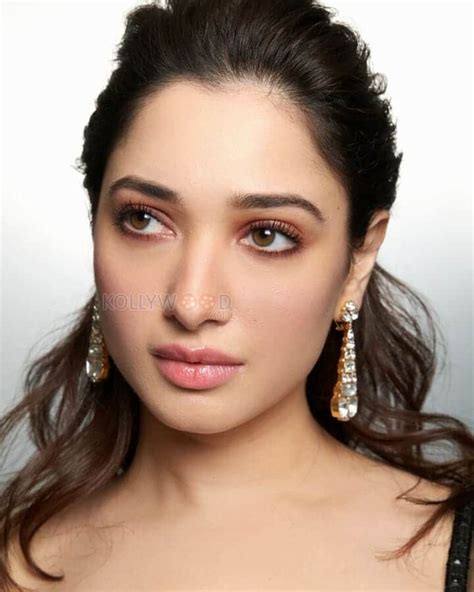 Beautiful Tamannaah Bhatia In A Black Transparent Dress Pictures