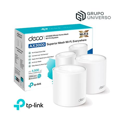 Ripley Extensor Tp Link Tp Link Deco X Pack Wifi Sistema Mesh Ax
