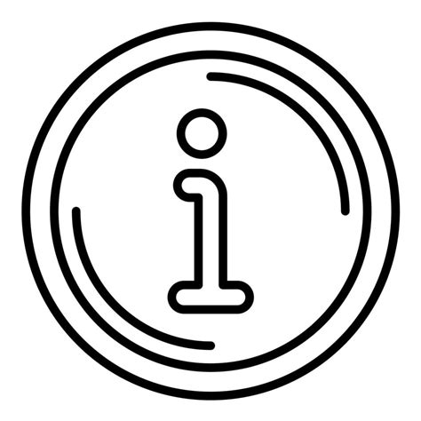 Accurate Info Line Icon 14811037 Vector Art At Vecteezy