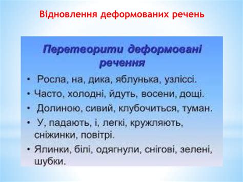 Розмовляйчик Диференціація Ч Ц Деформовані речення ППЧ 2 3 клас