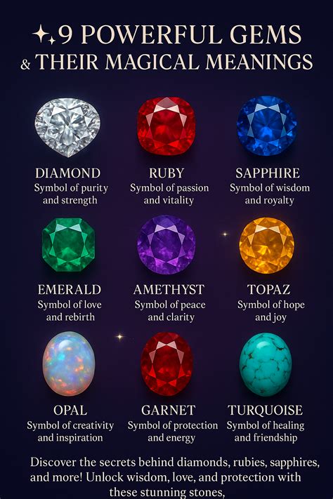 9 Magical Crystals And Gemstones And Their Powerful Meanings Spiritual