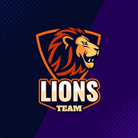 Lion Team Logo Vectors And Illustrations For Free Download