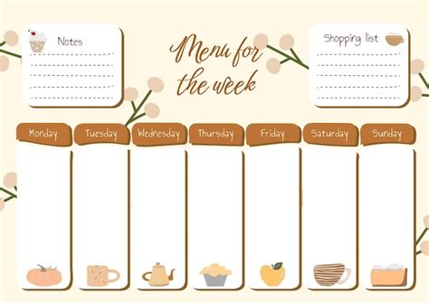 Lista De Compras Em Vetor Vetor Premium