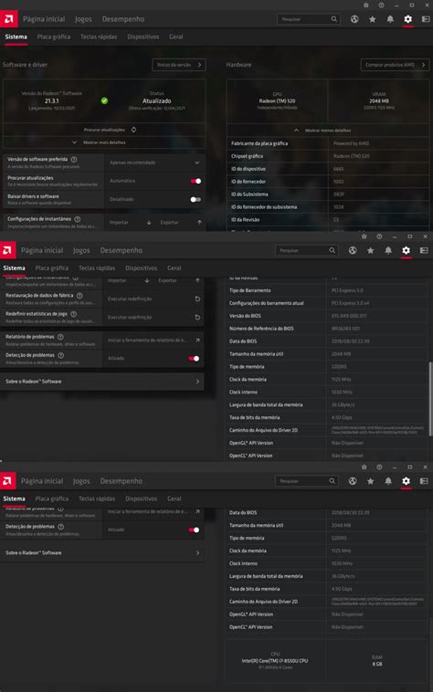 Problema com a versão de OpenGL DELL Technologies