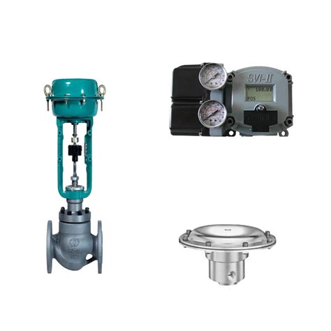 Pneumatic Control Valve With Masoneilan Svi2 21123111 Positioner And
