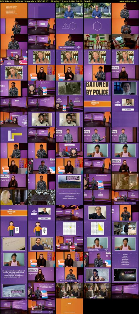 Bbc Bitesize Daily For Secondary Bbc Rb 1 2020 06 15 1000