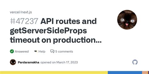 api routes and getserversideprops timeout on production vercel