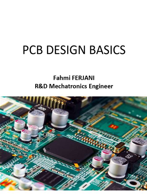 Pcb Design Basics Pdf Printed Circuit Board Electromagnetic