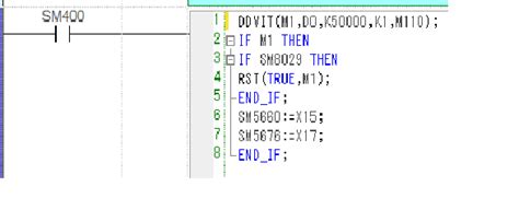 三菱fx5u 中断1速定位指令 Dvitddvit Csdn博客