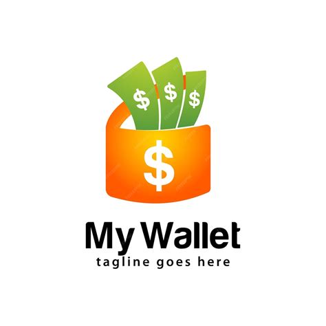 Premium Vector My Wallet Logo Design Template