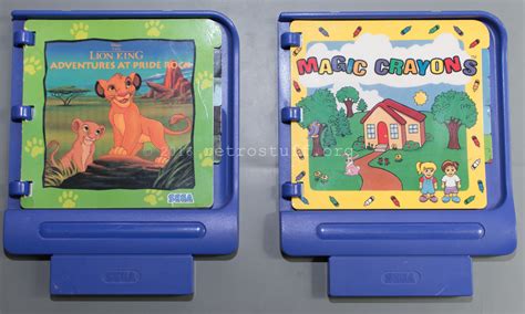 Two Donor Carts For Sega Pico Flash Retrostuff