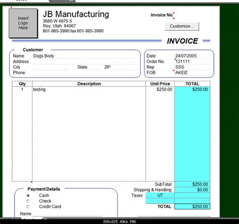 Create Invoice In Word From Excel Data Daxdriver