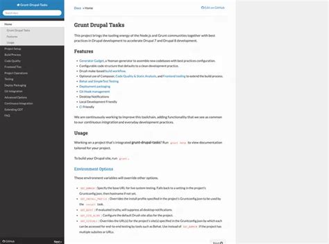 Grunt Drupal Tasks By Phase2 A Undefined Template Built At Lightspeed