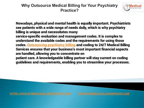 Ppt Psychiatry Billing Best Practices Tips And Strategies For Success Powerpoint Presentation
