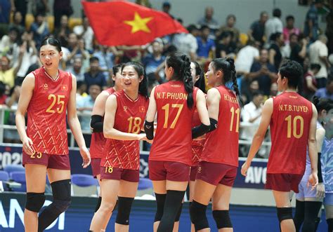 Schedule For The Vtv International Womens Volleyball Tournament 2025