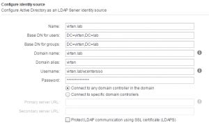 How To Add AD Authentication In VCenter Virten Net
