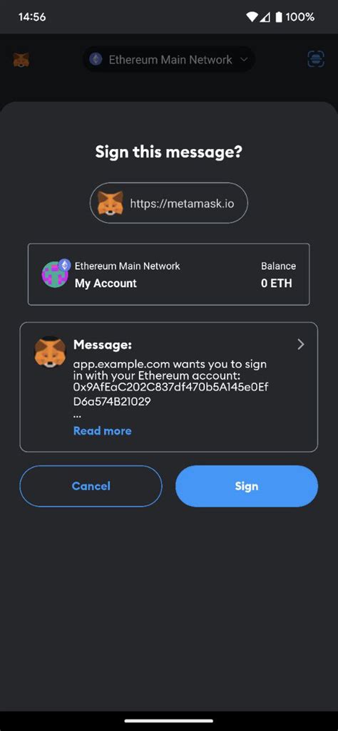 Signing The Message “i Further Authorize This App To View And Manage My Notifications For All