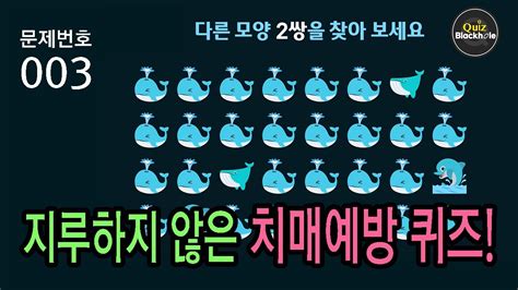 치매예방퀴즈 모든 퀴즈를 한방에 머리가 좋아지는 퀴즈 뇌 운동 Youtube