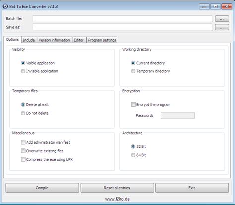 convert bat file to exe rdude solutions