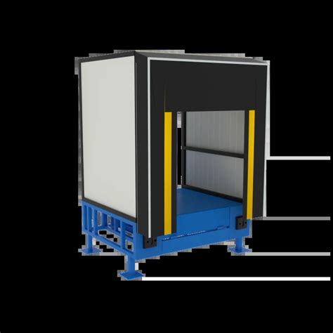 Ton New Frame Dock Leveler With Handrails Platform For Support In Material Handling Equipment