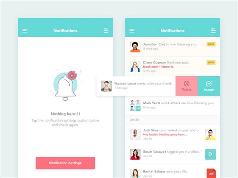 105 Best Mobile Ui Notifications Images On Pinterest Mobile Ui
