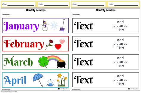 Classroom Decorations Portrait Color 9 Storyboard