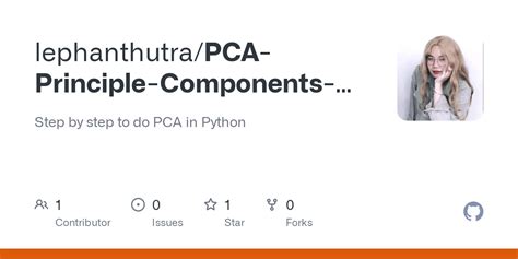 Pca Principle Components Analysis Pca G Ipynb At Main Lephanthutra Pca Principle Components