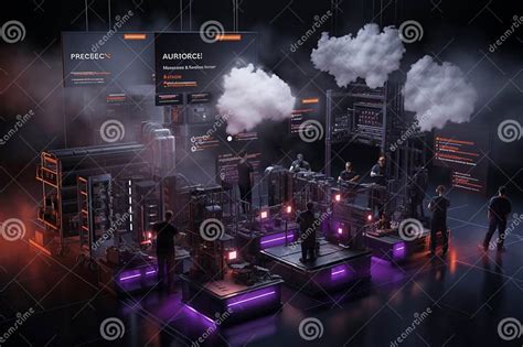 Serverless Computing And Function Illustration Image Stock Illustration