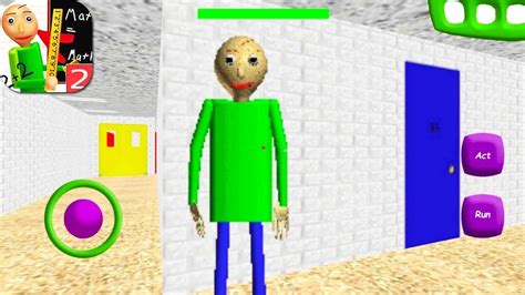 Baldi Math Notebook Learning School Android Gameplay Hd Youtube