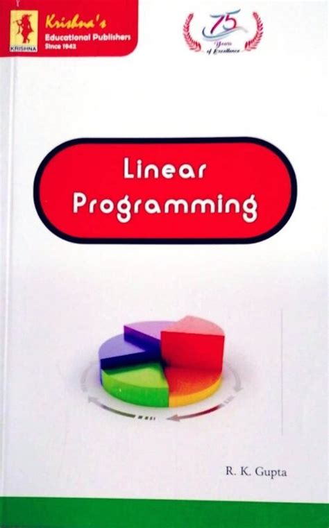 Linear Programming By R K Gupta