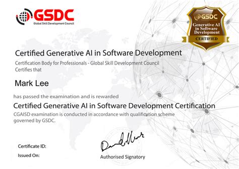 Generative Ai In Software Development Certification Course