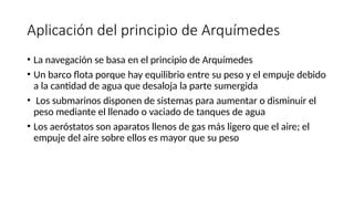 Principio De Arquímedes De Como Llegamos Al Xxi Pptx