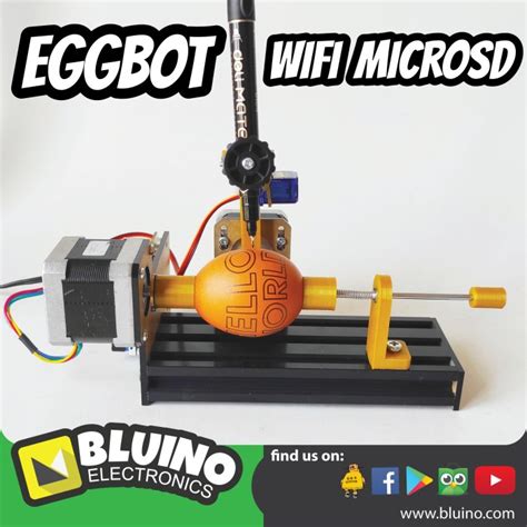 Jual Eggbot Drawing Robot Wifi Esp32 Plotter Pen Egg Robot Diy Cnc