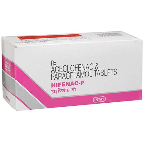 Buy Hifenac P Tablet 15 Tab In Wholesale Price Online B2b Retailershakti
