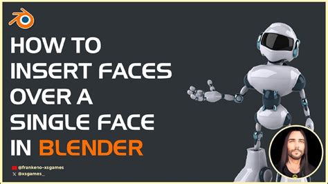 Blender Tip How To Insert Faces On A Single Object S Face YouTube