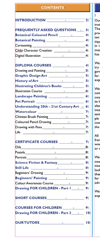 Solved Indesign Toc In The Wrong Order Adobe Product Community