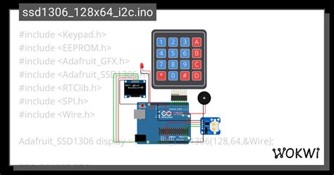 ssd1306 128x64 o copy wokwi esp32 stm32 arduino simulator