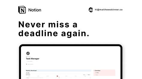 Notion Template Task Manager Notionland Template Gallery