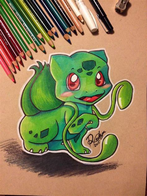 Kawaii Bulbasaur By Reihyoux On Deviantart